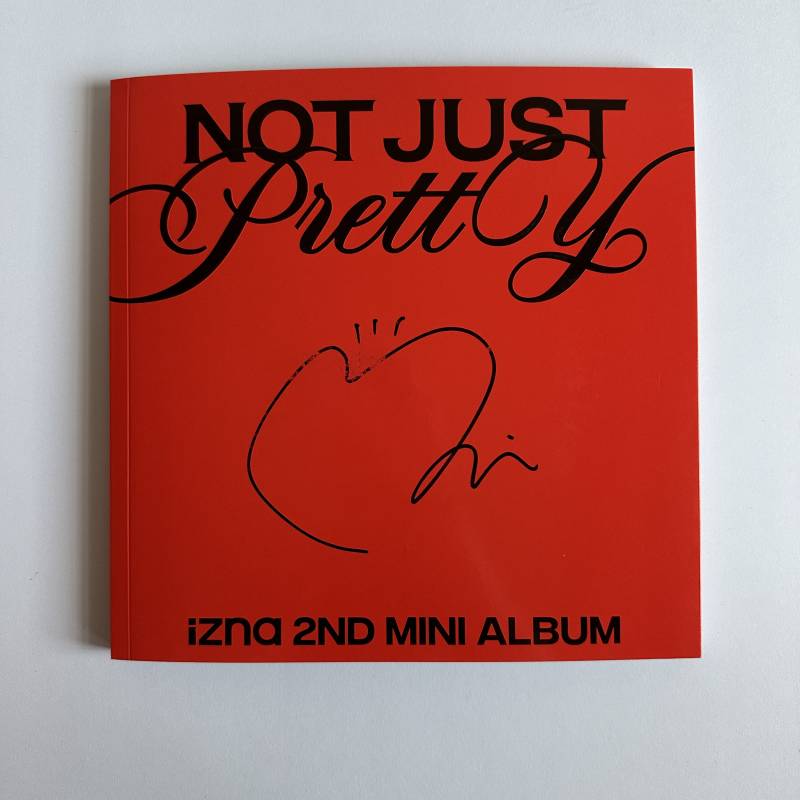 IZNA TOMIOKA MAI SIGNED 2ND MINI ALBUM 'NOT JUST PRETTY' - PHOTOBOOK ...
