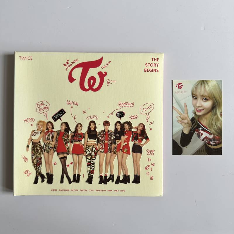 TWICE THAILAND EDITION 1ST MINI ALBUM 'THE STORY BEGINS' ALBUM + MOMO ...