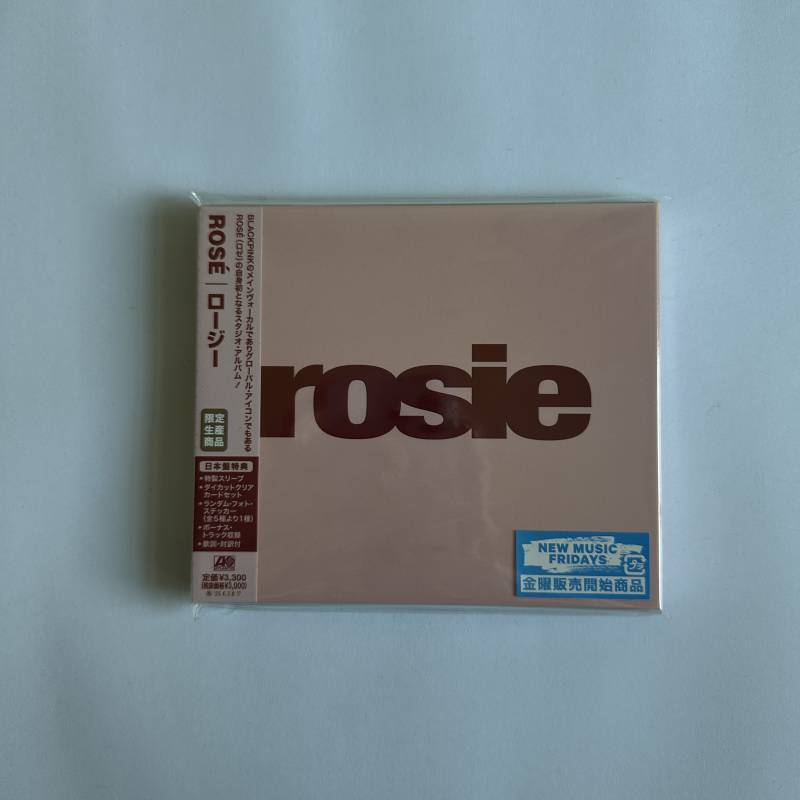 ROSÉ 1ST STUDIO ALBUM 'ROSIE' - JAPANESE RELEASE VERSION