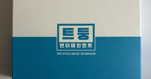 TWICE OFFICIAL FAN CLUB 'ONCE' 3RD GENERATION KIT