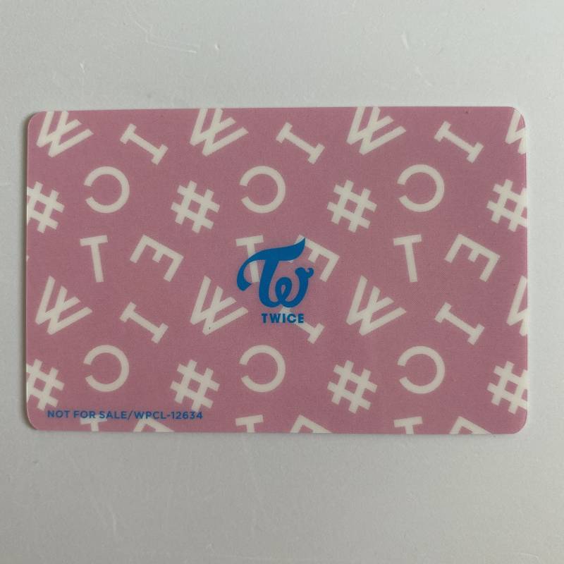 TWICE DEBUT JAPANESE SPECIAL ALBUM '#TWICE' ID CARD - CHAEYOUNG