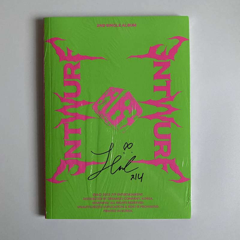 NMIXX JINNI SIGNED 2ND SINGLE ALBUM 'ENTWURF' (SEALED)