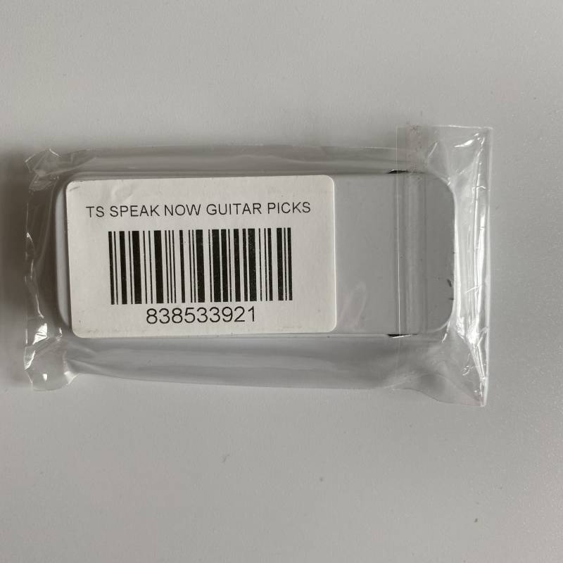 TAYLOR SWIFT SPEAK NOW COLLECTION MERCHANDISE 'SPEAK NOW' GUITAR PICK SET