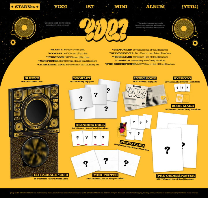 [PRE-ORDER] YUQI 1ST SINGLE ALBUM 'MOTIVATION'